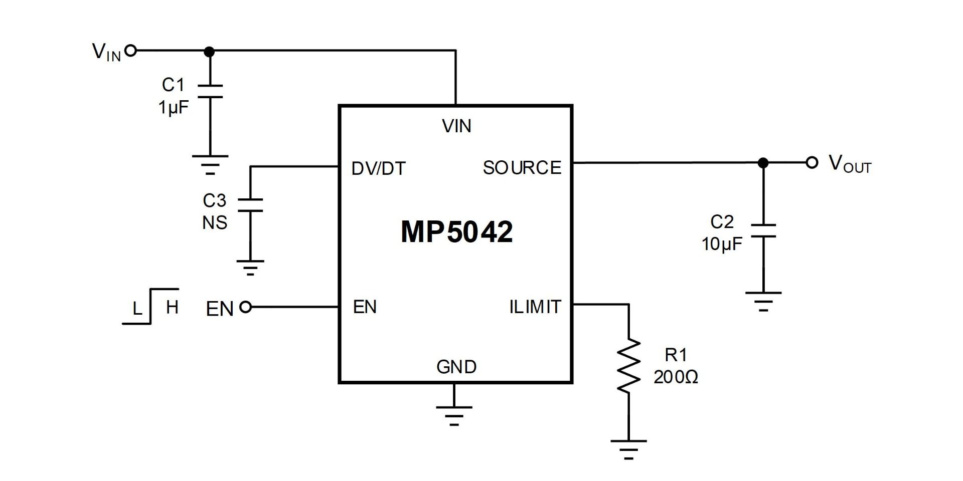 MP62180 | 3.3V/5V, Single-Channel 2A Current-Limited Power Distribution ...