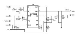 MP2030 | Single-Channel | 3A Dual Supply Very Low Dropout Linear ...