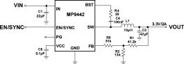 MP9442 | Converters | High Efficiency 2A, 36V, 600kHz, Synchronous Step ...