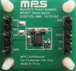 EV2671DL-00A | EV Kits and EV Boards | Battery Charger Protection ...